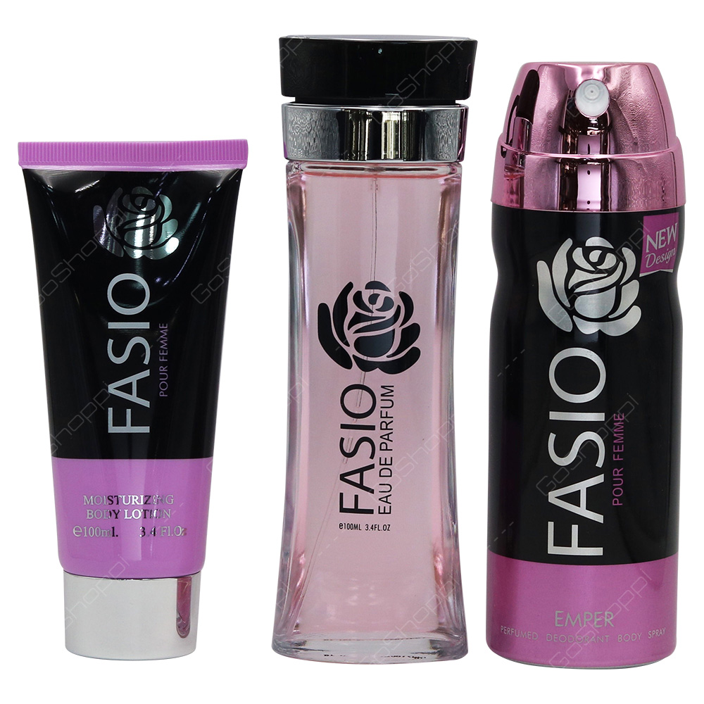 Emper Fasio Gift Set For Women 3pcs - Buy Online
